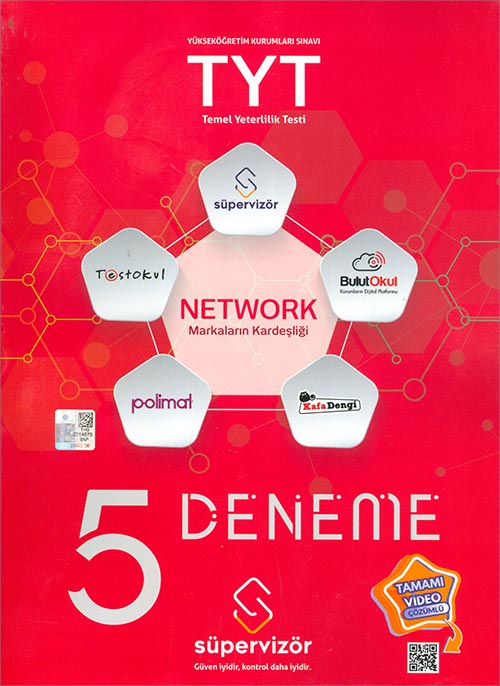 Süpervizör 2021 TYT Network Markaların Kardeşliği 5 Deneme
