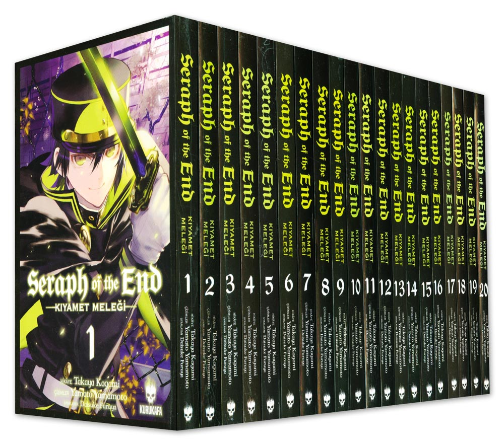 Seraph Of The End - Kıyamet Meleği Seti 20 Kitap - Kurukafa Yayınevi