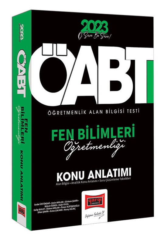 Yargı 2023 KPSS ÖABT Fen Bilimleri Öğretmenliği Konu Anlatımı